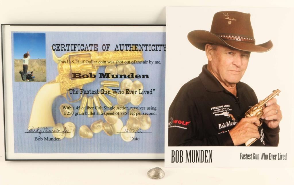 Bob Munden Memorabilia