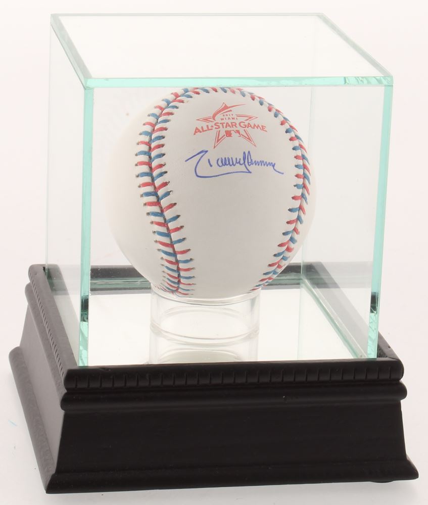 Randy Johnson Signed 2017 All-Star Game Baseball with Display Case (PSA COA)