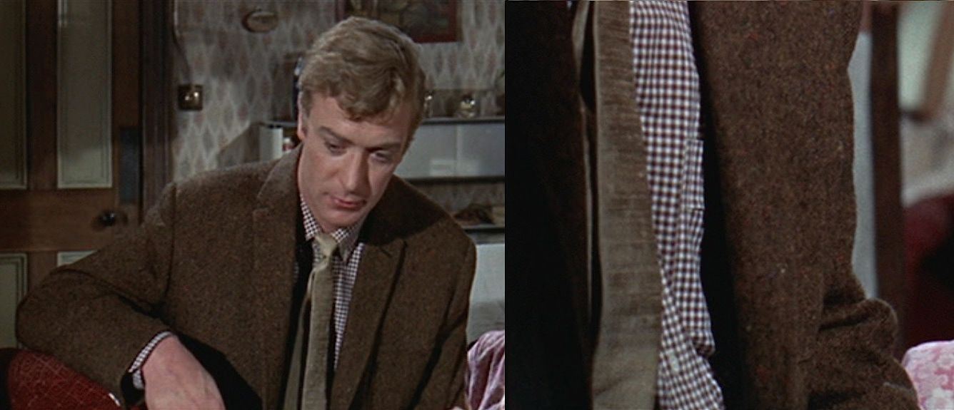 Alfie (1966) Michael Caine Tweed Jacket & Beige Trousers made for ...