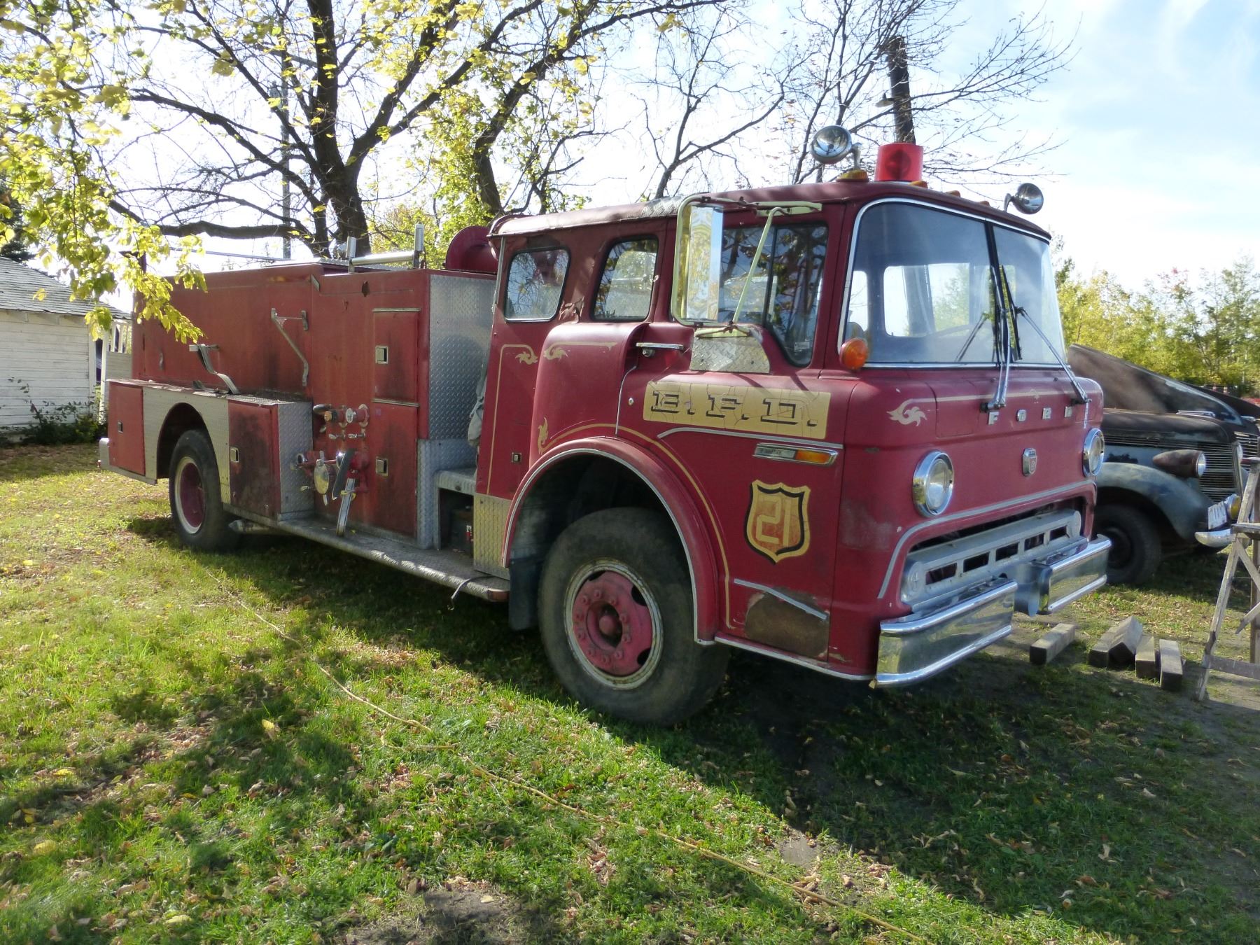 1973 FORD CABOVER FIRE TRUCK