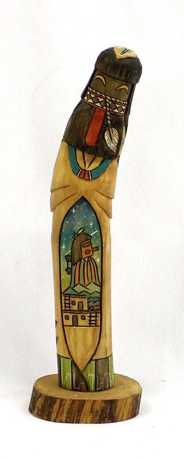 Hopi Moon Eyes Kachina by Lawrence Charley