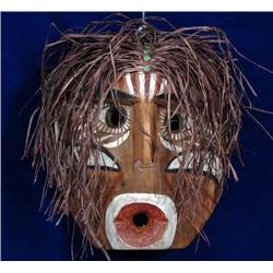 Salish Carved Mask by Kelly Peters - Dance Ri