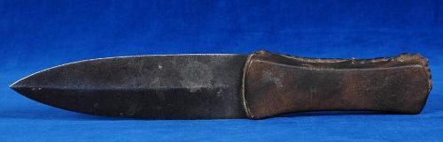 Old Beaver Tail Dag Knife 12 1/4" L. 2" W. G