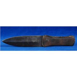 Old Beaver Tail Dag Knife 12 1/4" L. 2" W. G