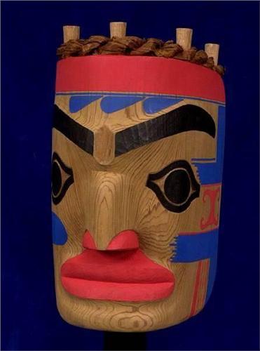 Ancestor Portrait Mask Carved by Douglas Davi