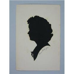 Carew Rice Silhouette, 1945 Originals, Womans Profile
