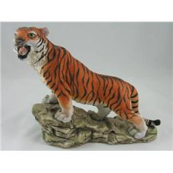 Figurine, Andrea, Bengal Tiger, Porcelain