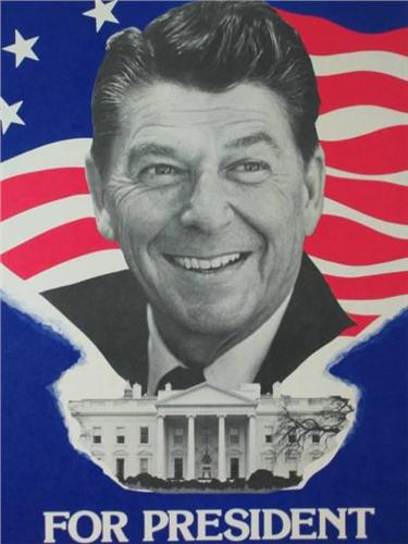Poster, 1980 Political Campaign, Reagan for President