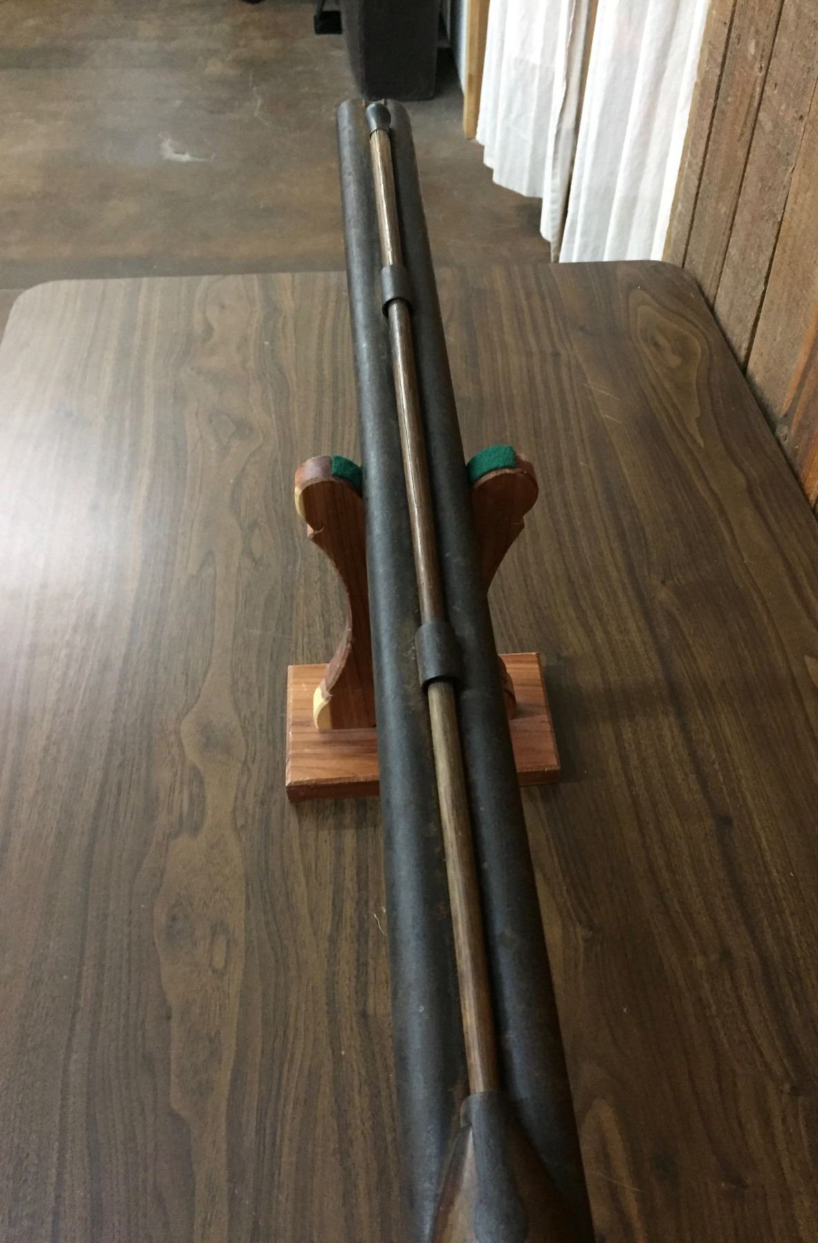 Antique Black Powder Double Barrel Shotgun