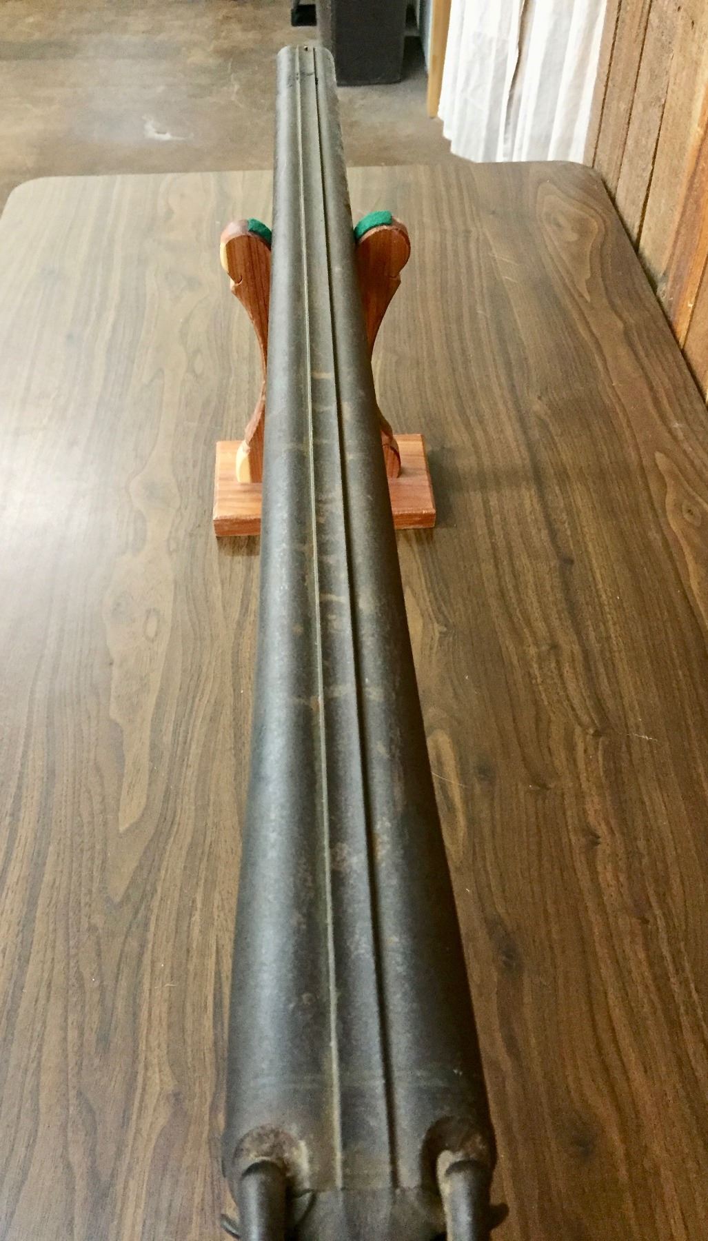 Antique Black Powder Double Barrel Shotgun