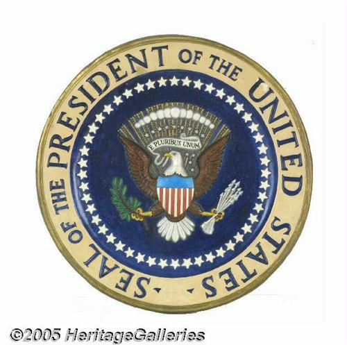 Harry S. Truman Presidential Podium Seal This mag