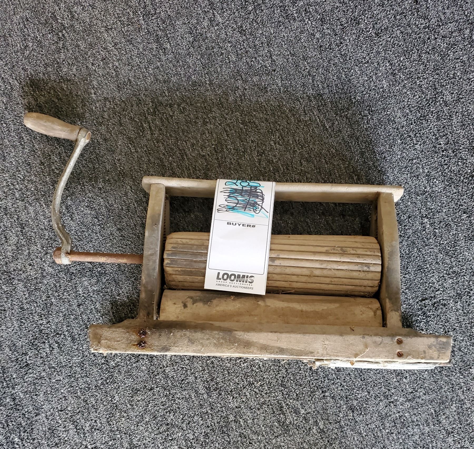 Antique Hand Crank Clothes Wringer