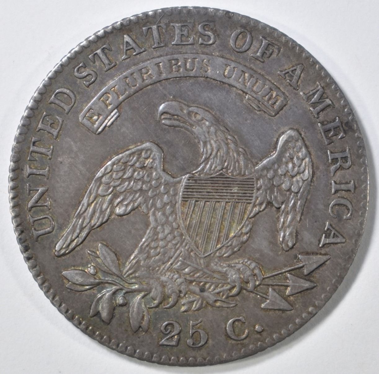 1821 BUST QUARTER AU/BU