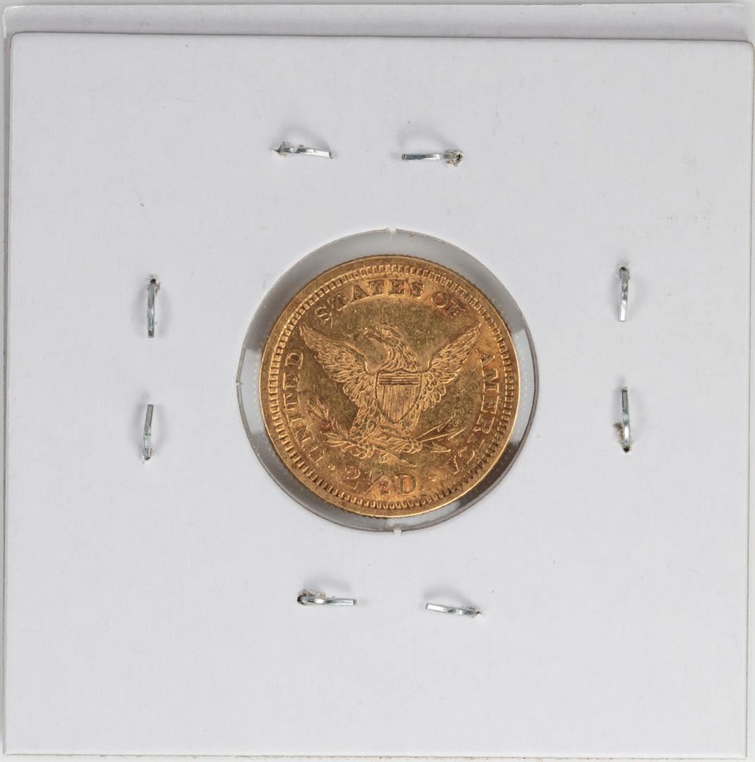 1878 $2 1/2 Liberty Head Quarter Eagle Gold Coin