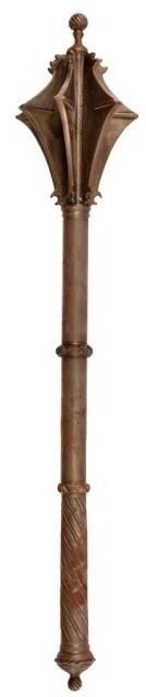 16th Century German Steel Flanged Mace