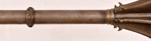 16th Century German Steel Flanged Mace