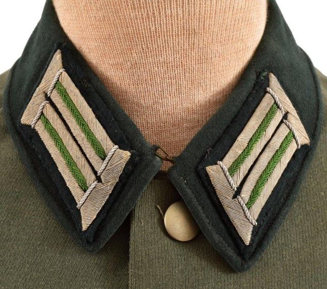Nazi 37th Jager Light Infantry Major Dress Tunic