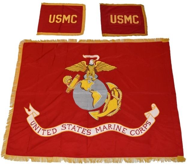 Vietnam War Era USMC Flags