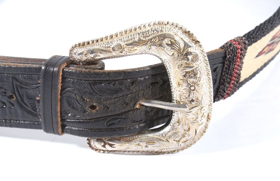 Deer Lodge Prison Made Horse Hair Belt 1950's