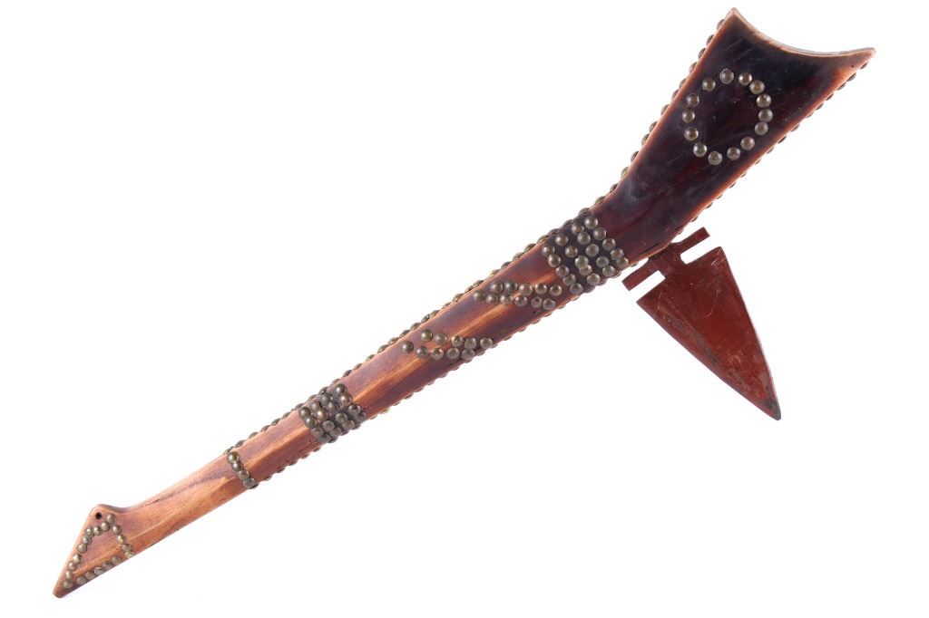 A Fine Cheyenne Gunstock War Club c. 1860
