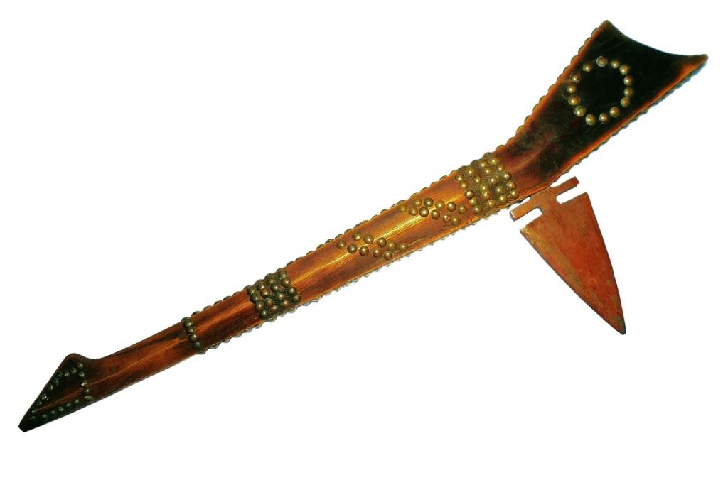 A Fine Cheyenne Gunstock War Club c. 1860