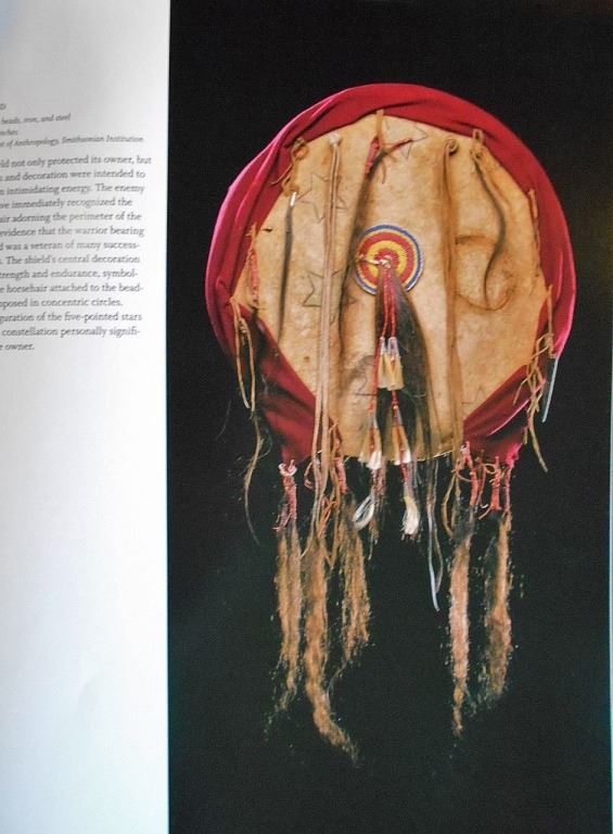 Osage War Shield Polychrome Painted c. 1860-1870