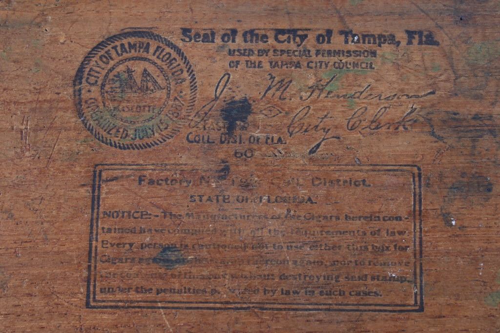 Placer Hotel Longfellow Helena Montana Cigar Box