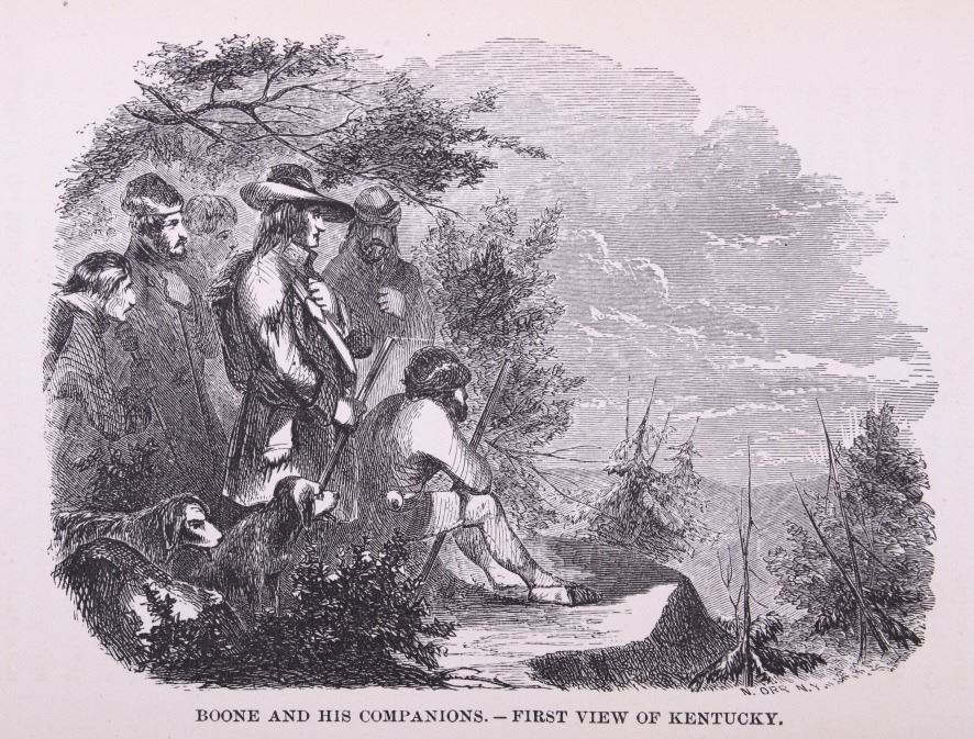 Daniel Boone, and the Hunters of Kentucky; 1876
