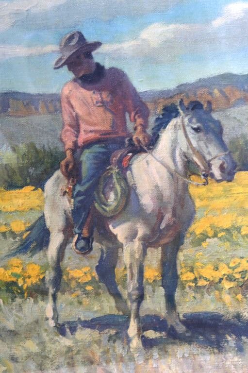 1893-1957 Slow Poke Lithograph by Ray C. Strang