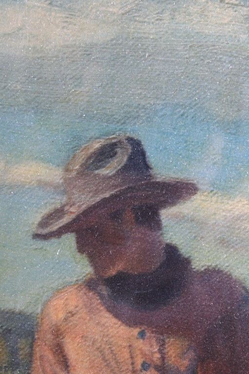 1893-1957 Slow Poke Lithograph by Ray C. Strang