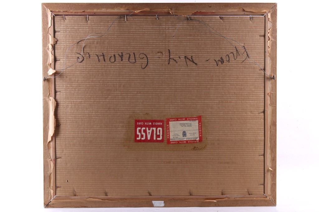 1893-1957 Slow Poke Lithograph by Ray C. Strang