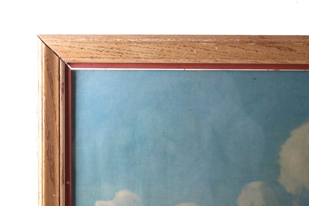 1893-1957 Slow Poke Lithograph by Ray C. Strang