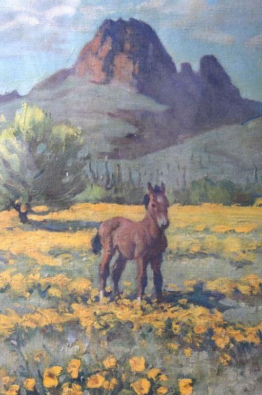 1893-1957 Slow Poke Lithograph by Ray C. Strang