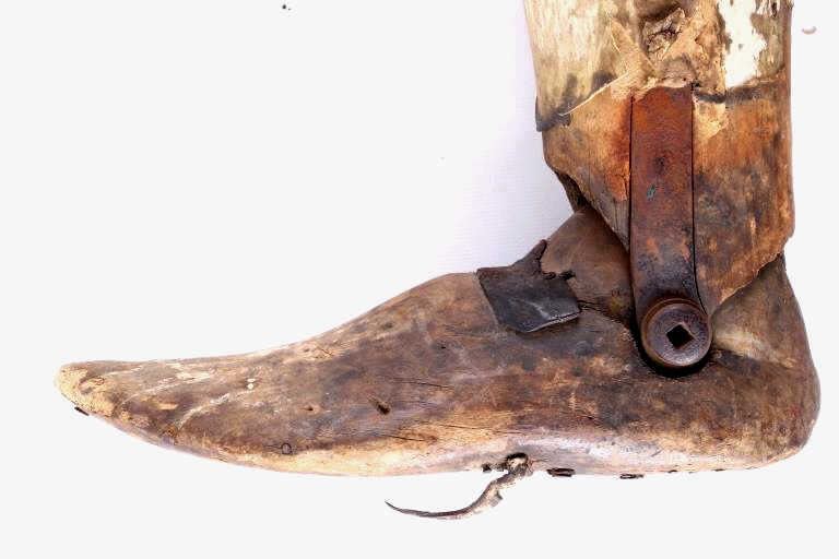 Civil War Era Prosthetic Left Leg