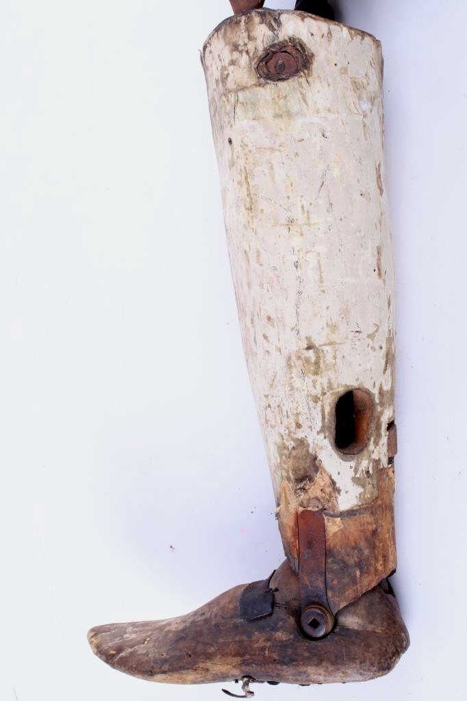 Civil War Era Prosthetic Left Leg