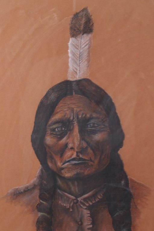 1978 Native American Indian Portrait Marvin Dull