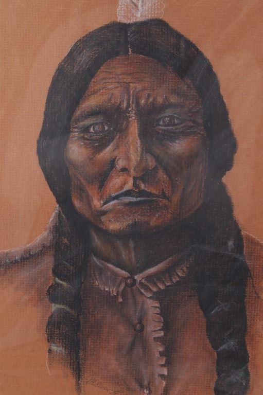 1978 Native American Indian Portrait Marvin Dull