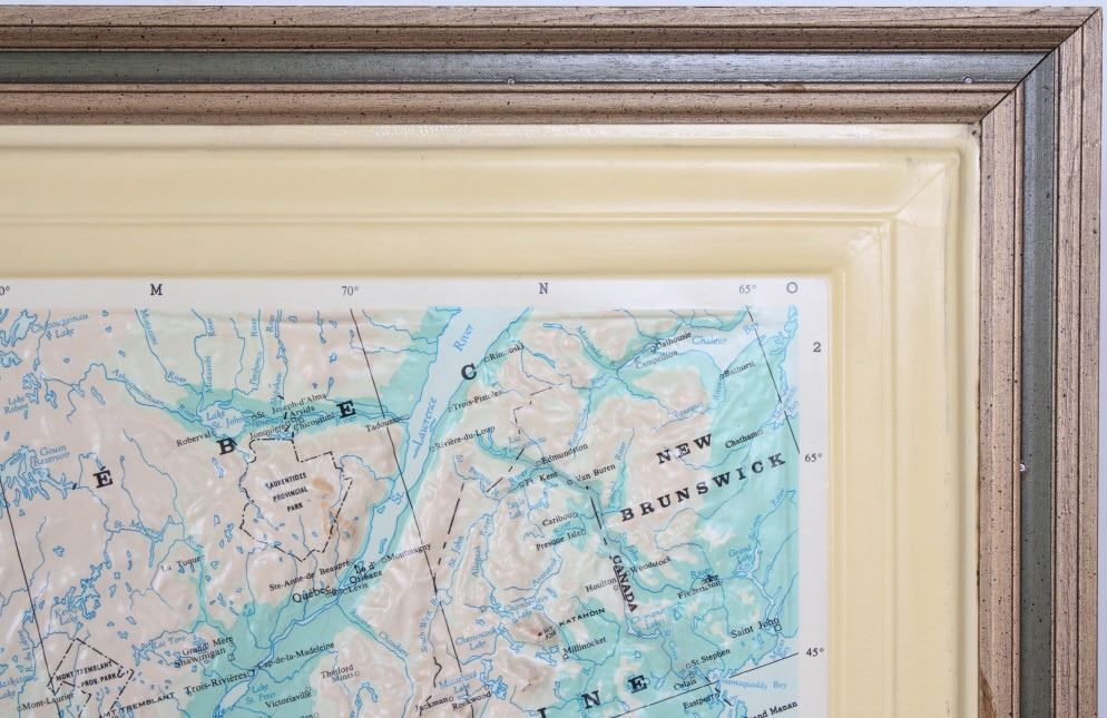 Nystrom Raised Map of The United States