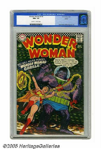 Wonder Woman #170 Boston pedigree (DC, 1967) CGC