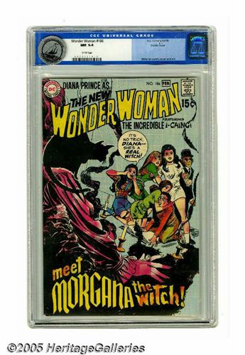 Wonder Woman #186 Pacific Coast pedigree (DC, 197