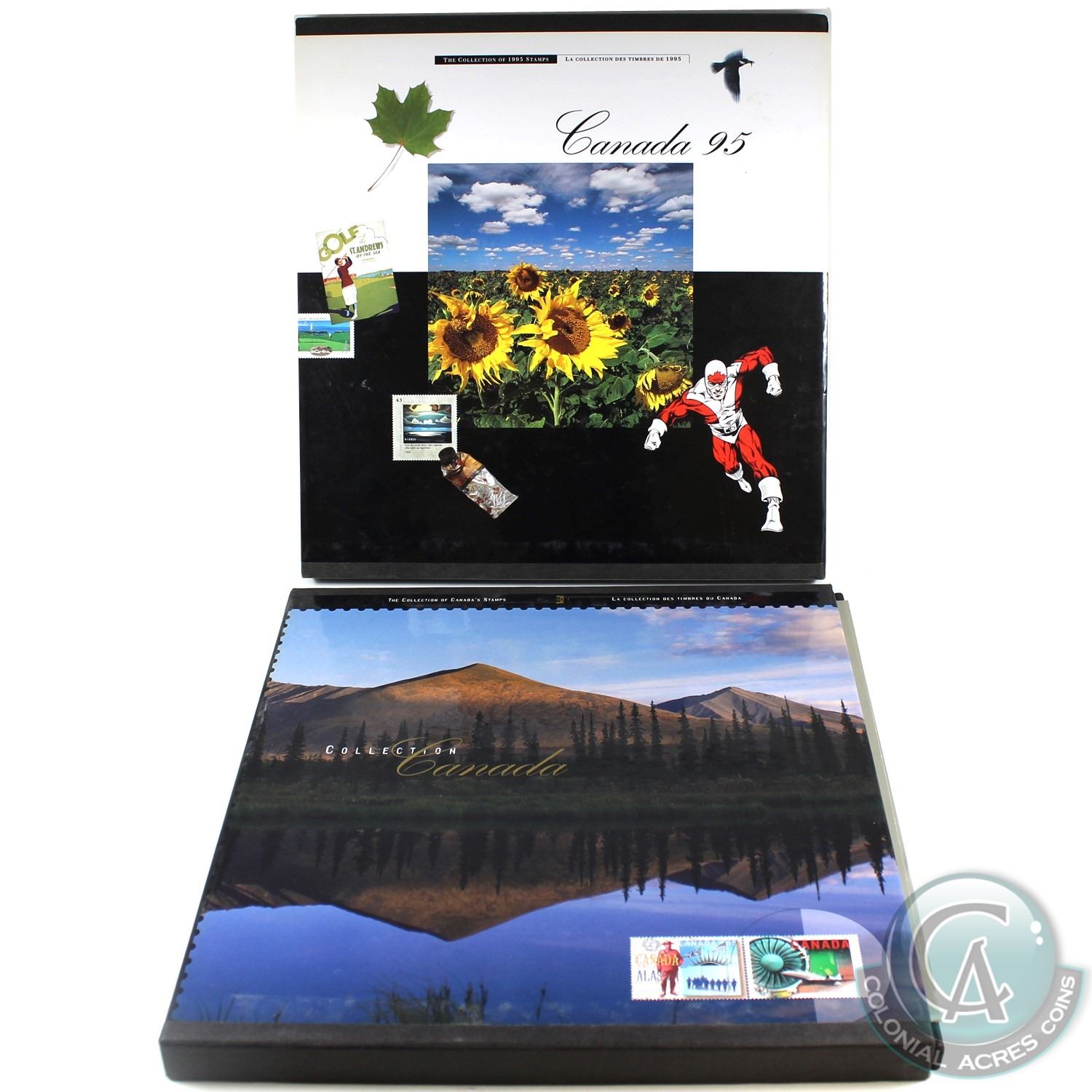 Canada 1995 & 1996 Souvenir Collection book of Postage Stamps. Your ...