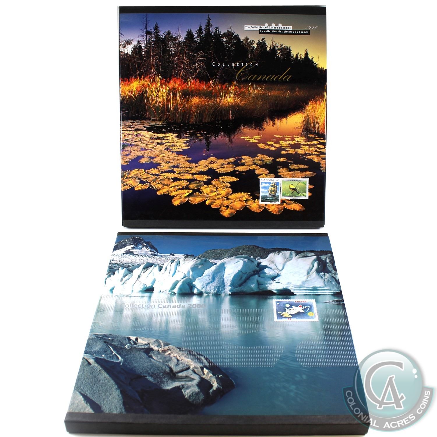 Canada 1999 & 2000 Souvenir Collection book of the Postage Stamps. Your ...