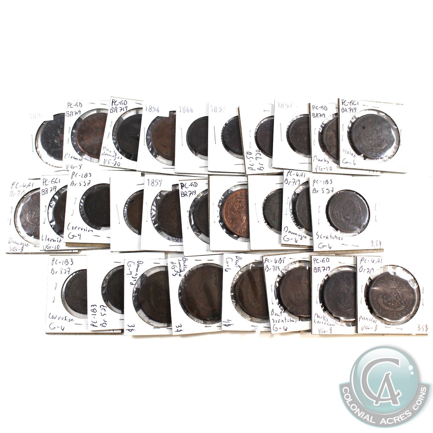 Mixed lot of bank tokens. 28pcs. Good mixture, most are identified ...