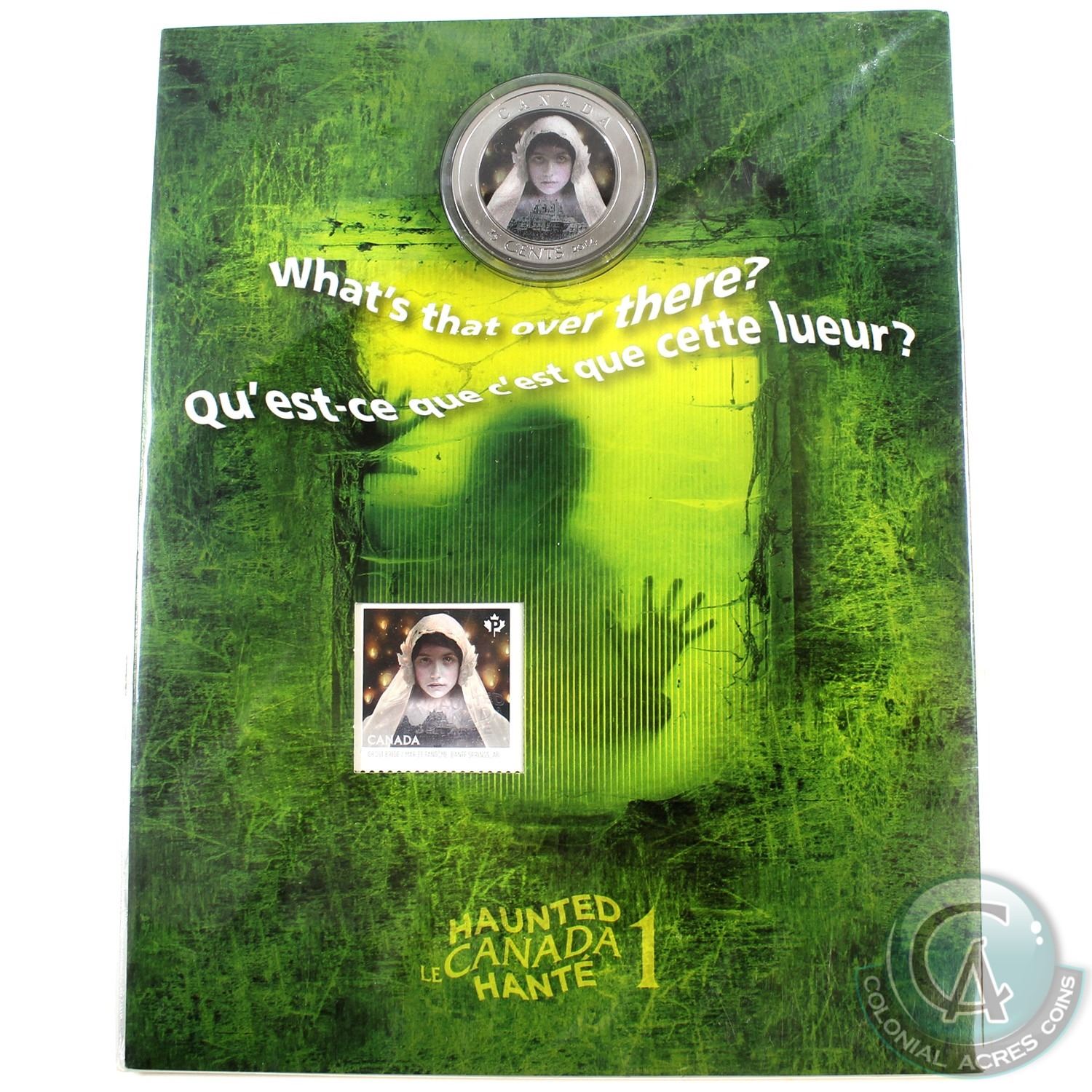2014 Canada 25-cent Haunted Canada - Ghost Bride Cupronickel Coin and ...