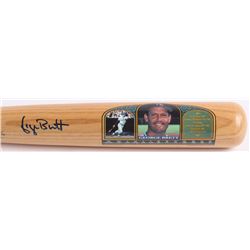 George Brett Signed LE Cooperstown Brett Commemorative Baseball Bat ...
