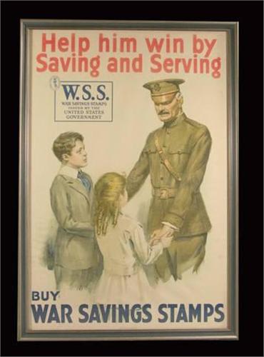 World War 1 Poster, Help Him Win