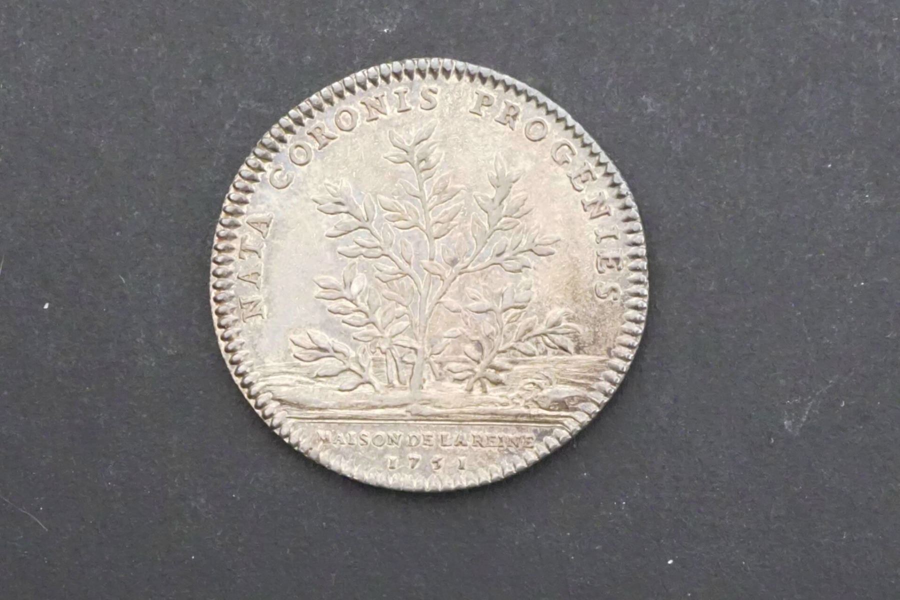 Beautiful Silver token of Queen Marie Antionette of France 1751