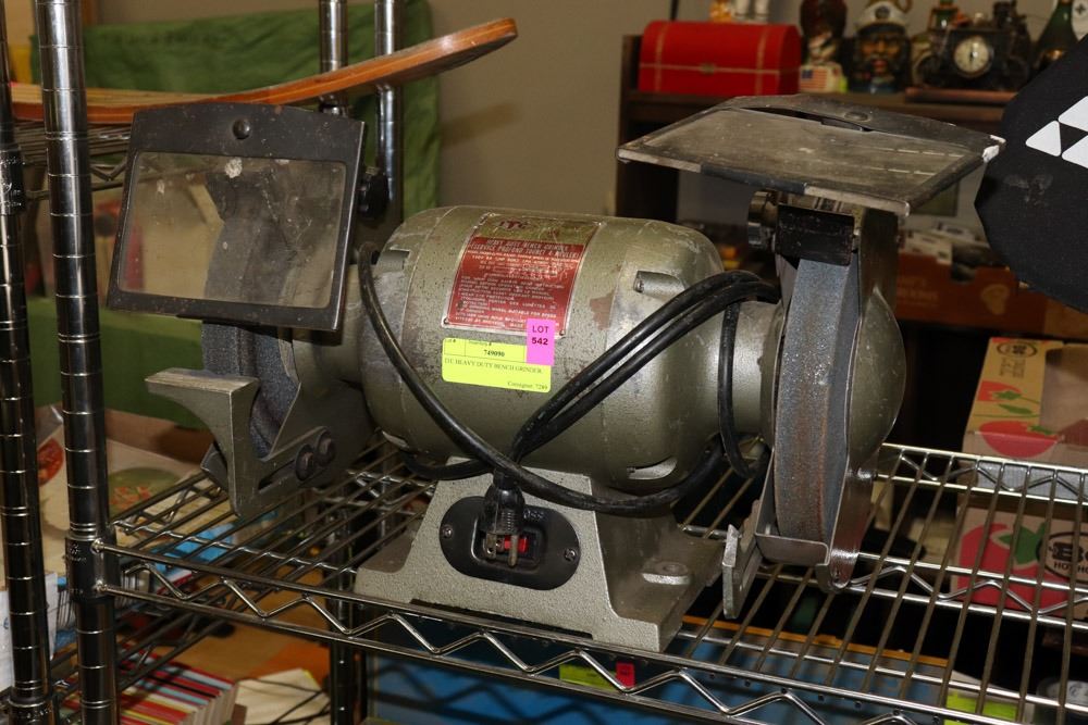 ITC HEAVY DUTY BENCH GRINDER.