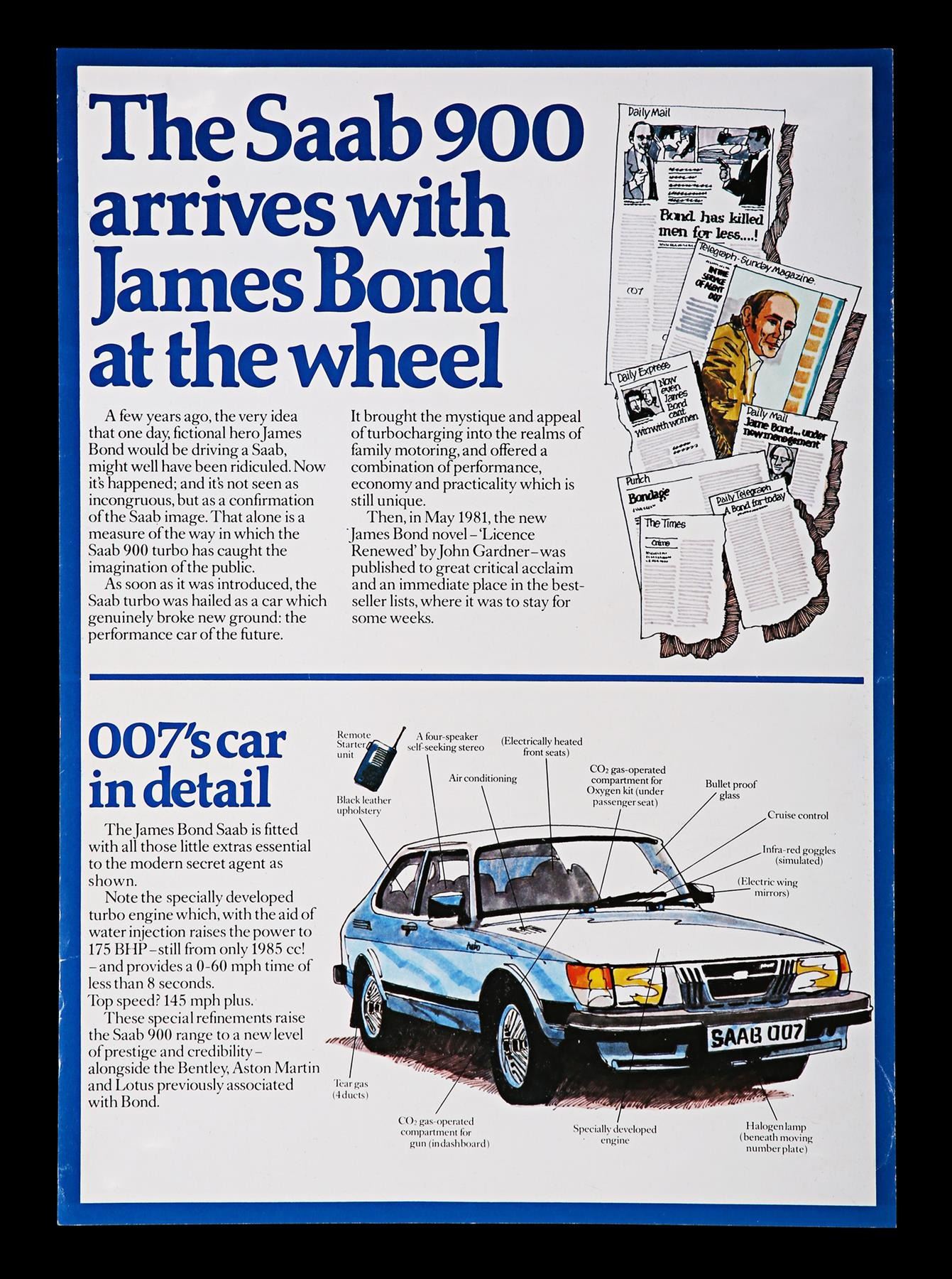 VARIOUS PRODUCTIONS (1962-1981) - Saab Poster, Flyer and Press Release ...