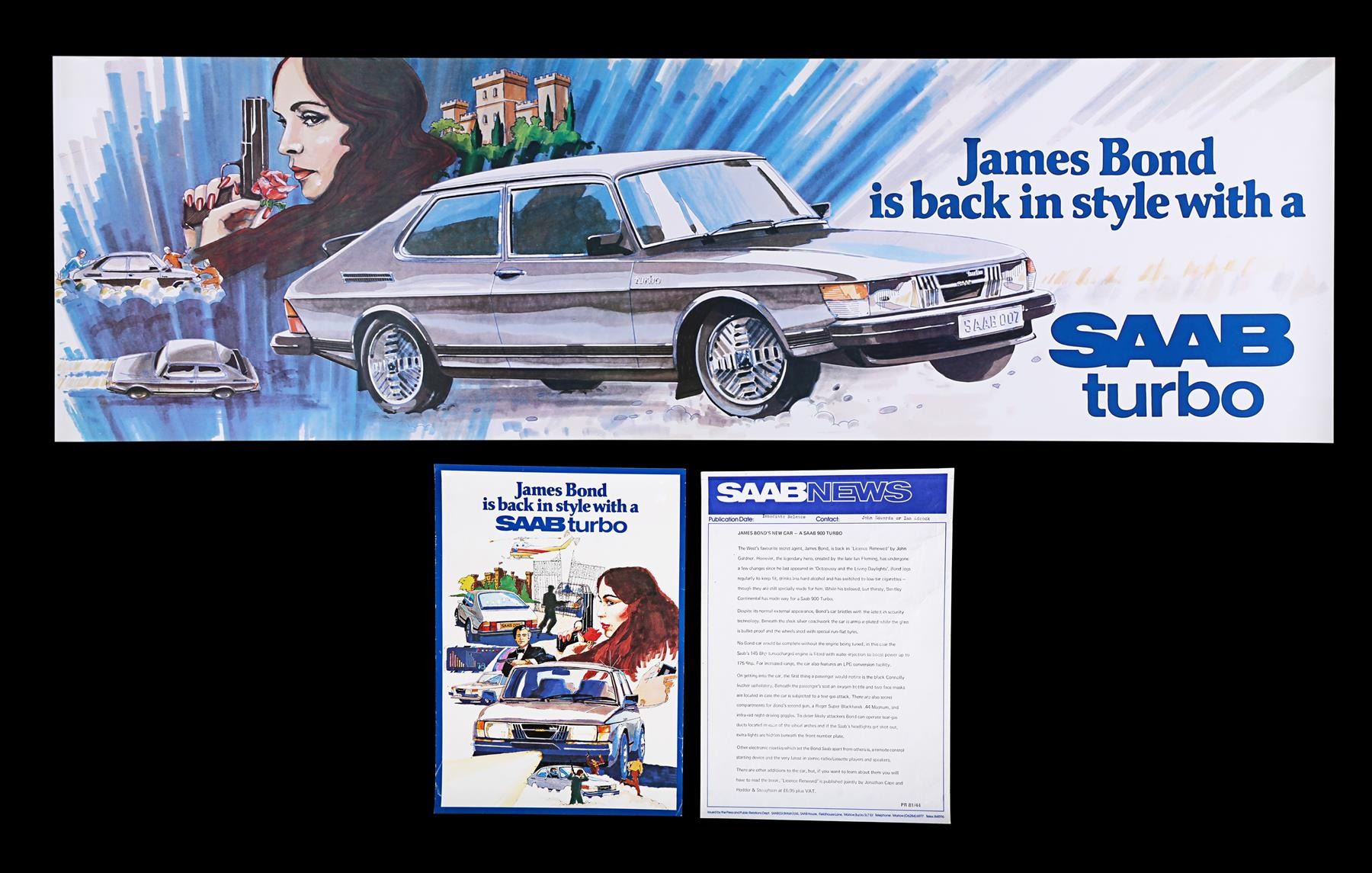 VARIOUS PRODUCTIONS (1962-1981) - Saab Poster, Flyer and Press Release ...